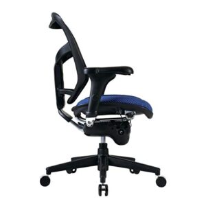 Workpro™ - Chair - Quantum 9000 Series Mid-Back Mesh/fabric Chair x x 28" D - 43-3/4" h x 29-1/2" w - Black