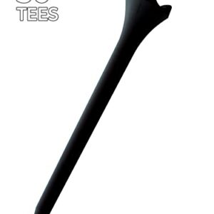 PRIDE GOLF TEE unisex adult 2-3/4 Inch Golf Tees, Black, 2.75 US