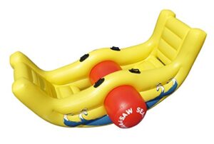 swimline sea-saw rocker , yellow