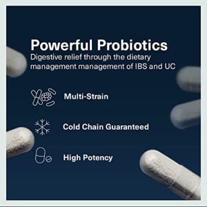 VSL#3® Probiotics Medical Food for Dietary Management of Irritable Bowel Syndrome (IBS), High Potency & Dose, 1 Gastro Recommended Multi-Strain Probiotic, 112.5 Billion CFU, 60 Capsules, 2 Pack