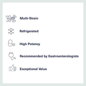 VSL#3® Probiotics Medical Food for Dietary Management of Irritable Bowel Syndrome (IBS), High Potency & Dose, 1 Gastro Recommended Multi-Strain Probiotic, 112.5 Billion CFU, 60 Capsules, 2 Pack