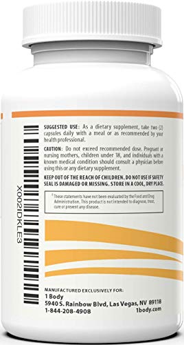 Liposomal Vitamin C Capsules 1200mg – Collagen Support, Powerful Antioxidant Boost, High Dose & High Absorption VIT C Ascorbic Acid Pills – 60 Servings – Easy to Swallow Capsules