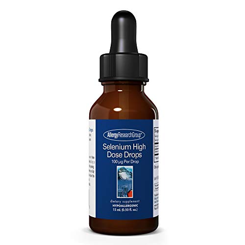 Allergy Research Group - Selenium High Dose Drops - Liver and Immune Support - 15 mL (0.50 fl oz)