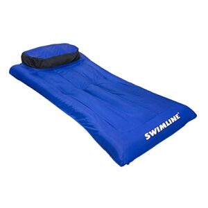 Swimline 9057 Swimming Pool Inflatable Fabric Covered Air Mattress (3 Pack)