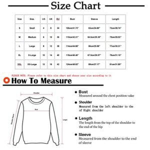 DOLKFU Valentine's Day Sweatshirt For Women LOVE Heart Graphic Print Pullover Tops Long Sleeve Crewneck Fashion Casual Shirt