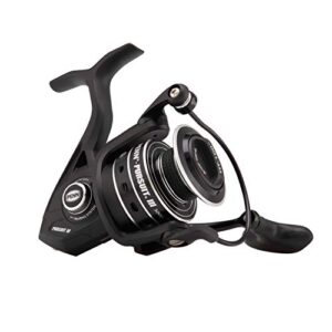 penn pursuit iii inshore spinning fishing reel, size 4000, corrosion-resistant graphite body and line capacity rings, machined aluminum superline spool, ht-100 drag system