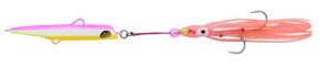 daiwa fishing lure rock rover metal jig glow 2 4/5 oz. 2/0 hook