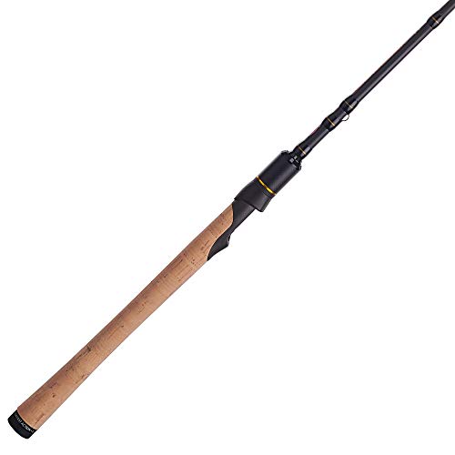 PENN Fishing Battalion II Inshore Spinning Fishing Rod, Black, 7'6" - Medium Light - 1pc