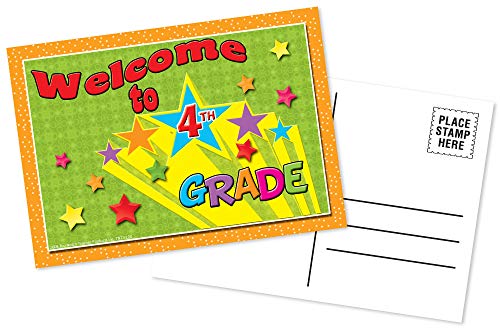 Top Notch Teacher Products Postcards Welcome to 4th Grade