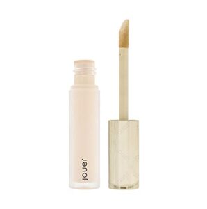 jouer essential high coverage liquid concealer – soft matte finish – 25 shades – healthy ingredients – paraben, gluten & cruelty free – vegan friendly,amber- dark skin with golden undertones