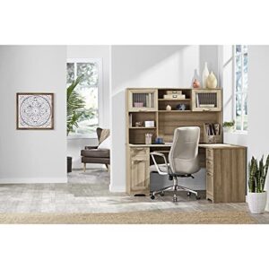 Realspace® Magellan 59"W L-Shape Corner Desk, Blonde Ash