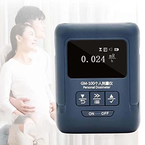 Geiger Counter Radioactivity Geiger Counter Nuclear Radiation Detector Dose Alarm Device Dosimeter Monitor Portable Digital Meter High Sensitivity