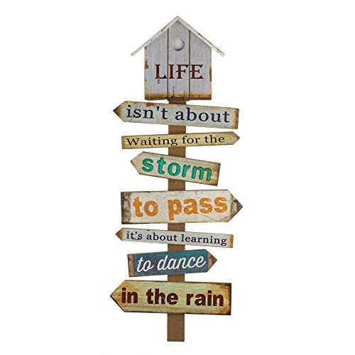 Highest_Shop Elegant Wooden Cute Lovely Daily Dose of Inspiration Wall Decor Mounting Attractive Directions New Phrases Words Decoration Addition Accent