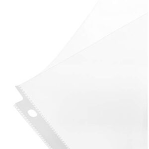 GTP Clear Top Loading, Heavy Weight, Heavy Duty, Sheet Protectors Holds 8.5"X11" Papers, Bulk, Acid Free, Reinforced Binding Edge.Heavyweight (100) (10 Packs of 100)