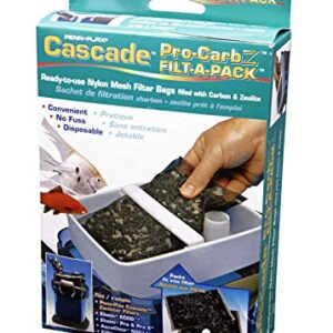 Penn-Plax Cascade Pro-C Mixed Aquarium Canister Filter Media Bag – 8 Oz – 2-Pack