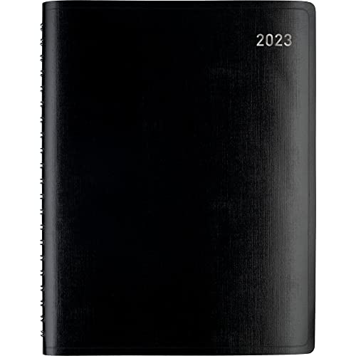 Office Depot® Brand Weekly/Monthly Planner, 5" x 8", Black, January To December 2023, OD711400