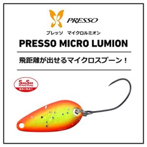 Daiwa Presso Micro Lumion, 0.03 oz (0.8 g), Blue Grotta