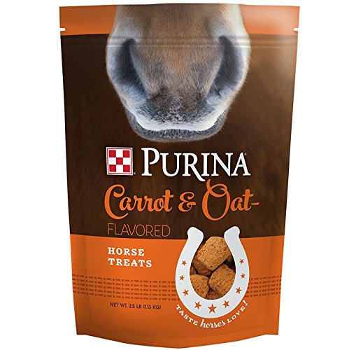 Purina Carrot and Oat Flavored Horse Treats, 2.5 lb Bag