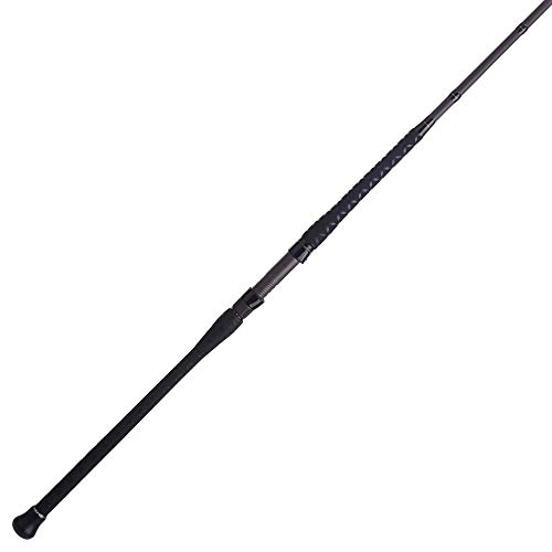 PENN Fishing Squadron III Surf Spinning Fishing Rod, Titanium/Red/Gold, 9' - Medium - 2pc (SQDSFIII1220S90)