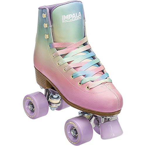 Impala Rollerskates Girl's Impala Quad Skate (Big Kid/Adult) Pastel Fade 9 (US Men's 7, Women's 9) M