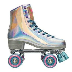 Impala Rollerskates Girl's Impala Quad Skate (Big Kid/Adult) Holographic 10 (US Men's 8, Women's 10) M