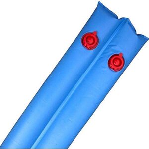 swimline 10 ft blue double water tubes for in ground swimming pool winter cover 12 pack w2070