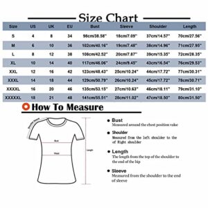 Independence Day Womens Summer Short Sleeve Tops American Flag Print Shirts Generic, Blouses for Women Women's Long Sleeve T-Shirts with Split Girls Summer Tops Memorial Day Shirts for Women Plus