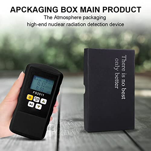 ZWJABYY Professional Nuclear Radiation Detector,Personal Radiation Dose Alarm Radioactive Geiger Counter Nuclear Radiation Detector,Portable Digital Meter High Sensitivity Accuracy