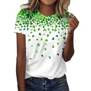 womens st patricks day shirt trendy st. patrick’s day tees tee shirt tshirts t-shirt long sleeve spring blouse tops