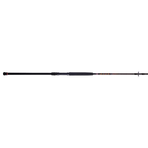 Penn Squadron III Surf Spinning Fishing Rod Titanium/Red/Gold, 10' - Medium Heavy - 15-30lb - 2pc