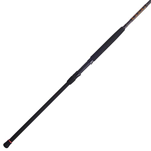 Penn Squadron III Surf Spinning Fishing Rod Titanium/Red/Gold, 10' - Medium Heavy - 15-30lb - 2pc