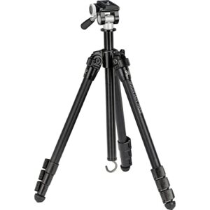 vortex optics mountain pass tripod kit | aluminum tripod & pan head