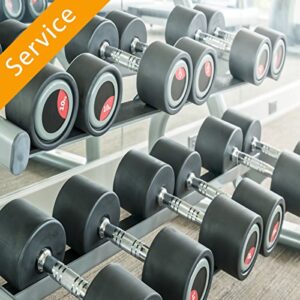 dumbbell rack assembly