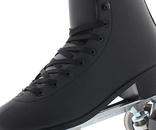 Impala Rollerskates Impala Quad Skate (Big Kid/Adult) Black 9 (US Men's 7, Women's 9) M