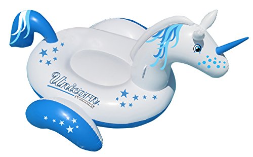 Swimline Giant Inflatable Unicorn Ride-On Pool Float