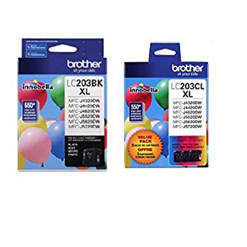 Brother MFC-5520DW High Yield Ink Cartridge Set