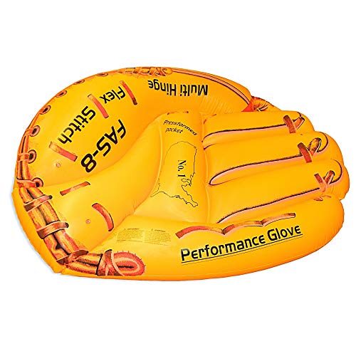 Swimline Giant Inflatable Baseball Glove Pool Float , Brown