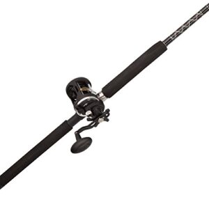 penn 1404029 rival level wind conventional reel, 20, 5.1: gear ratio, 6’6″ 1pc rod, 20-40 line rate, medium/heavy power