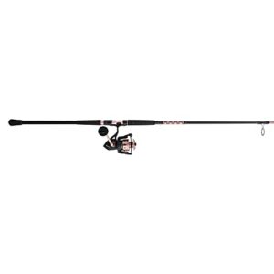 PENN Passion II Spinning Reel and Fishing Rod Combo, Black/Rose Gold, 2000 Size Reel - 6'6" - Medium Light - 2pc