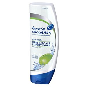 Head and Shoulders Green Apple Conditioner 13.5 Fl Oz(Packaging May Vary)