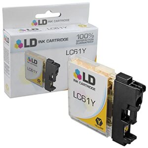 ld compatible ink cartridge replacement for brother lc61y (yellow)