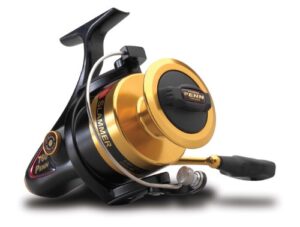 penn gold label series slammer spinning reel (240-yard, 10-pound)