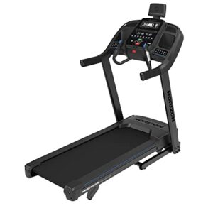 horizon fitness 7.0 at studio series smart treadmill with bluetooth and incline, heavy duty folding treadmill 325 lbs weight capacity, pro running machine for home exercise and running with apps