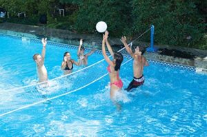 swimline molded cross-pole volly