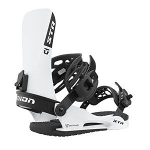 union str snowboard bindings mens sz m (8-10) white