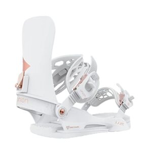 union juliet snowboard bindings womens sz m (7-8.5) white