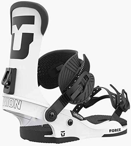 Union Force Snowboard Bindings Mens Sz L (10.5+) Pro White