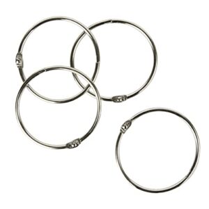 office depot binder rings, 2in., silver, pack of 25, odbr-2iin