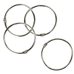 Office Depot Binder Rings, 2in., Silver, Pack Of 25, ODBR-2IIN