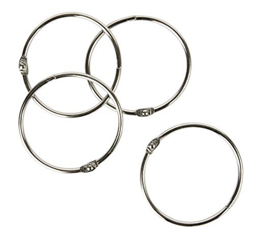 Office Depot Binder Rings, 2in., Silver, Pack Of 25, ODBR-2IIN